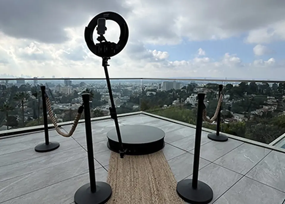 360 Photo Booth Rental Los Angeles | Stay Golden Photo Booth